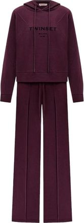 Twinset Femme, Sport, Brun, Taille: 36 FR Ensemble dentra&icirc;nement