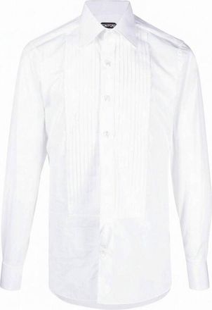 Tom Ford Herren Hemd aus Baumwolle Slim Fit