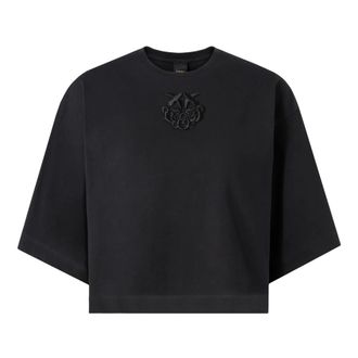 Pinko Borghetto T-Shirt - - Tops - Damen - Schwarzk - S
