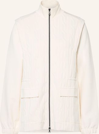 Bogner Sweatjacke Katalina Im Materialmix weiss