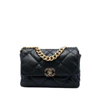 Chanel Pre-owned Large 19 Flap - - Pre-owned - Damen - Schwarzk - ONE SIZE