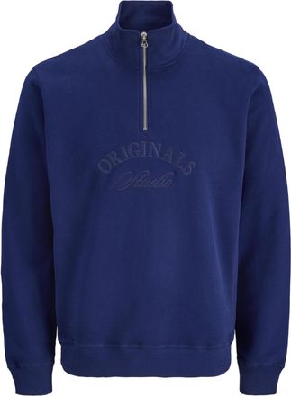 Jack & Jones Jorbleecker Branding Sweat High N Bf Pls - Plus Size