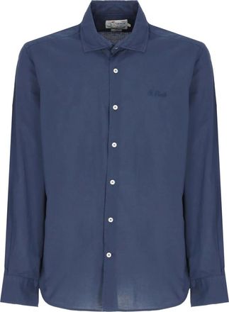 Saint Barth Homme, Chemises, Bleu, Taille: M Chemise Ice