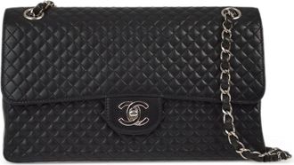 Chanel 1997 pre-owned mittelgroße Classic Flap Schultertasche - Schwarz