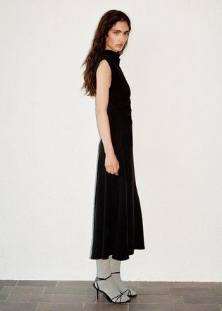 Mango Sandales à lanières et talon noir - Femme - 40 - MANGO