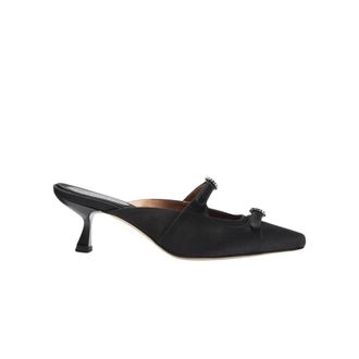 Scarosso Femme, Chaussures, Noir, Taille: 38 1/2 EU Mules &agrave; Talons &Eacute;l&eacute;gantes Liz