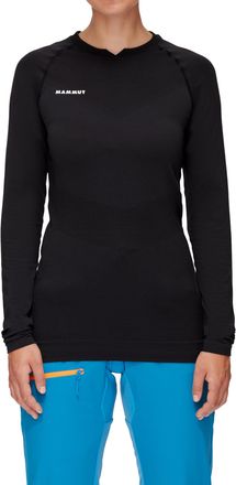 Mammut Trift Langarmshirt Damen, schwarz, XL