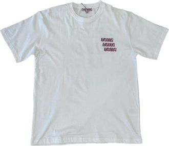Bisous Skateboards Homme, Tops, Blanc, Taille: M T-shirt T X3