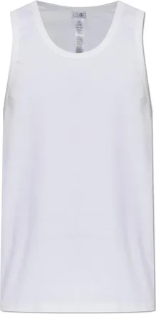 Maison Margiela Homme, Tops, Blanc, Taille: L Top Lingerie
