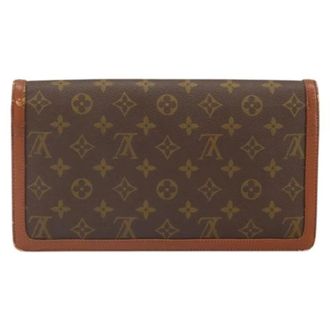 Louis Vuitton Pre-owned Vintage Clutch - Femme - Pre-owned - Brun - Taille: ONE Size