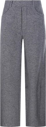 Lisa Yang Pantalon Veda - Femme - Pantalons - Gris - Taille: 36 FR