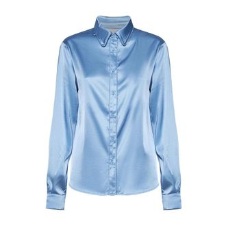 Silvian Heach Sabat Shirt - - Blouses & Shirts - Damen - Blau - XS