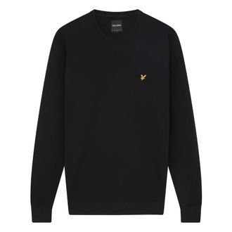 Lyle & Scott Homme, Sweatshirts et sweats &agrave; capuche, Noir, Taille: XL SweaT-shirt ras du cou