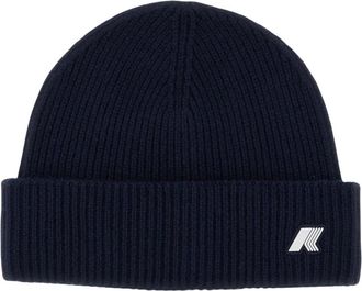 K-Way Brice Cardigan Stitch Wolle - - Accessories - unisex - Blau - M/L
