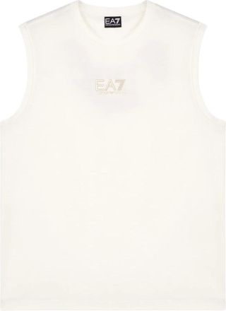 Emporio Armani Emporio Armani Ea7, Homme, Tops, Beige, Taille: XL D&eacute;bardeur