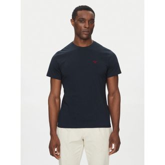 Barbour T-Shirt Essential Sports MTS0331NY91 Dunkelblau Tailored Fit