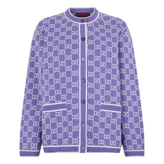 Gucci Damen, Strickwaren, Lila, SGr&ouml;&szlig;e