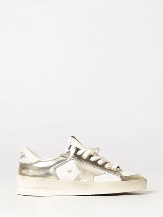 Golden Goose Baskets basses Stardan en cuir bicolore avec finition us&eacute;e