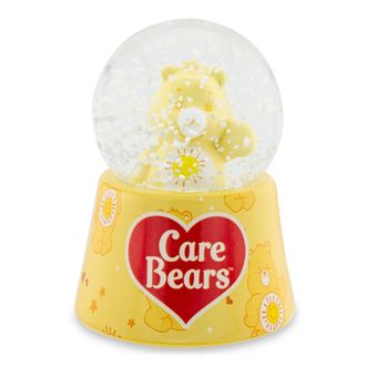 Silver Buffalo Care Bears Funshine Mini-Schneekugel mit B&auml;renmotiv, 7,6 cm hoch - Classic, Kunststoff, Pink