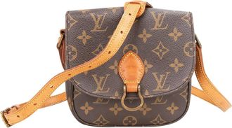 Louis Vuitton Crossbody Bags - Louis Vuitton Canvas Monogram Saint Cloud PM Cross - Gr. unisize - in Bunt - f&uuml;r Damen