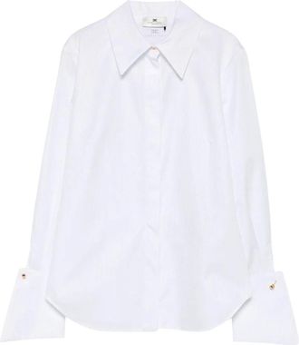 Elisabetta Franchi Damen, Blusen & Hemden, Wei&szlig;, XSGr&ouml;&szlig;e