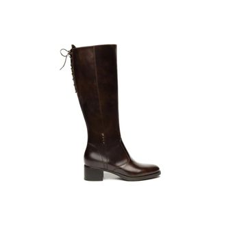 Nero Giardini Femme, Chaussures, Brun, Taille: 36 EU Bottes en cuir avec talon bloc