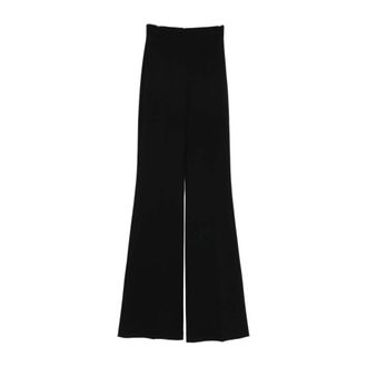 Sportmax High-waisted Wide-leg Hose - - Trousers - Damen - Schwarzk - L