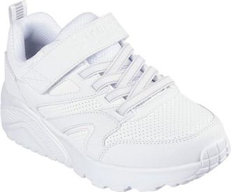 Skechers Garçon Uno Lite Flat-Sheets, White, 32 EU