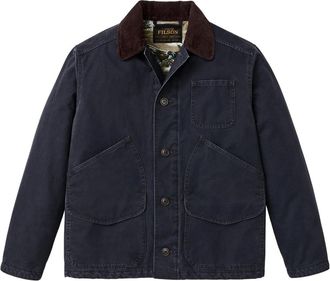 Filson Gesteppte Canvas Outfitter Jacke - - Jackets - Herren - Blau - XL