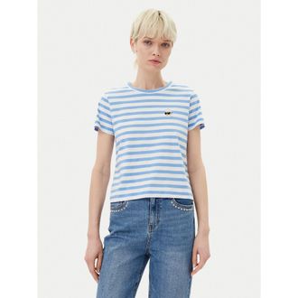 Karl Lagerfeld T-Shirt A1W17099 Blau Regular Fit