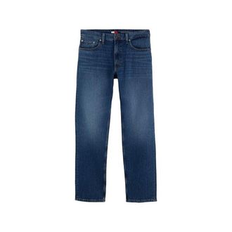 Tommy Hilfiger Jean droit en coton m&eacute;lang&eacute;