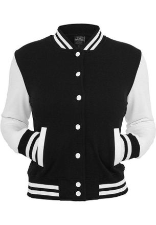 Urban Classics Allwetterjacke Urban Classics Damen Ladies 2-tone College Sweatjacket (1-St)