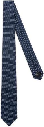 Au Printemps Paris Cravate en jacquard de soie