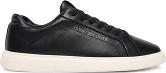 Tommy Hilfiger Sneakers Icon Court Light Weight Shinny FW0FW08949 Schwarz