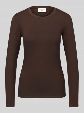 Max Mara Regular Fit Langarmshirt aus Viskose-Mix Modell MULTIE
