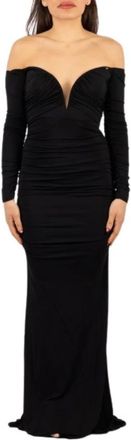 Elisabetta Franchi Femme, Robes, Noir, Taille: 42 FR Gown
