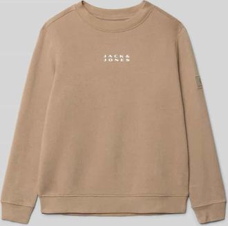 Jack & Jones Sweatshirt mit Logo-Print Modell POINT