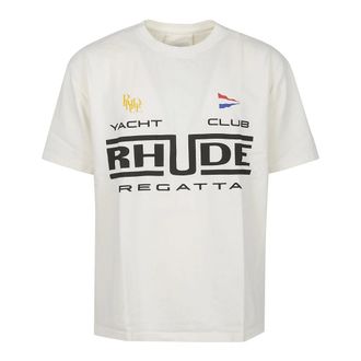 Rhude Herren, Oberteile, Wei&szlig;, SGr&ouml;&szlig;e