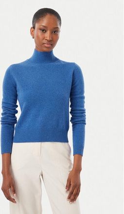 Marella Rollkragenpullover Zucca 2623366212 Blau Regular Fit