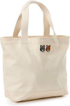 Maison Kitsun&eacute; Tote bag en coton