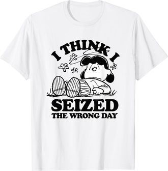 Peanuts Lucy I ergriff den falschen Tag T-Shirt