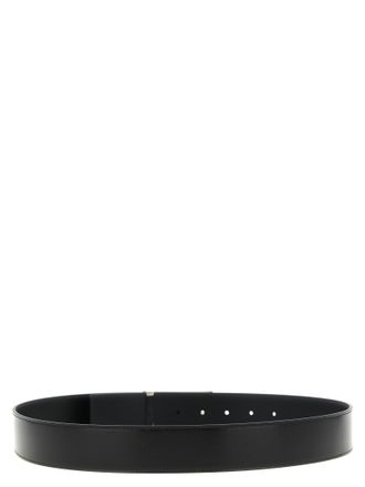 Givenchy Mens Black Calfskin Belt