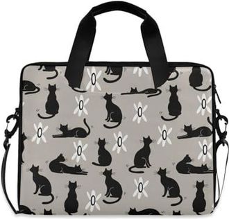 Alaza Sac pour ordinateur portable de 40,6 &agrave; 15,6 pouces, sac &agrave; bandouli&egrave;re pour ordinateur portable de 40,6 &agrave; 15,6 pouces, sac fourre-tout pour femme, homm