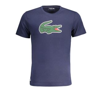Lacoste Homme, Tops, Bleu, Taille: S T-shirt &agrave; Manches Courtes