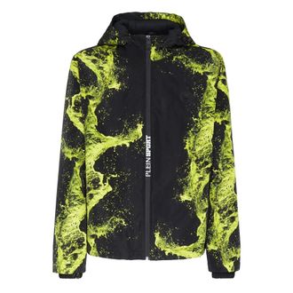 Plein Sport Homme, Vestes, Multicolore, Taille: 2XL Veste Bomber &agrave; Capuche