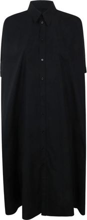 Maison Margiela Femme, Robes, Gris, Taille: 38 FR Robe Midi Boutonn&eacute;e