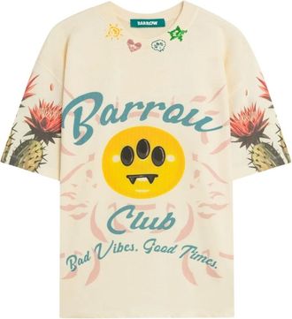 Barrow Barrow, Homme, Tops, Multicolore, Taille: XS Jersey T-Shirt