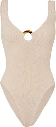 Hunza G Femme, Maillots de bain, Rose, Taille: ONE Size Maillot de bain une pi&egrave;ce Celine Swim