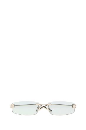 Balenciaga Womens Gossip Sunglasses Silver Metal