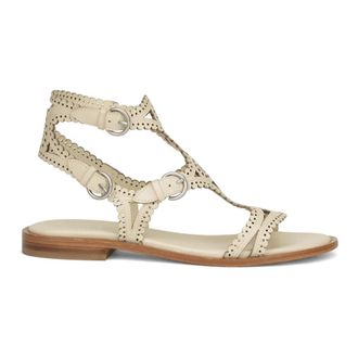 Ash Ivory Perforierte Ledersandalen - - Shoes - Damen - Beige - 36 EU